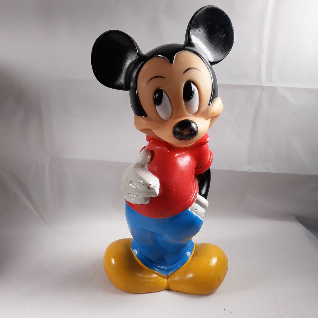 Mickey Mouse Bank Vintage Walt Disney 11.75" Tall - Etsy