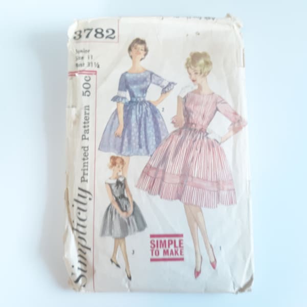 Simplicity Pattern 3782 - Etsy