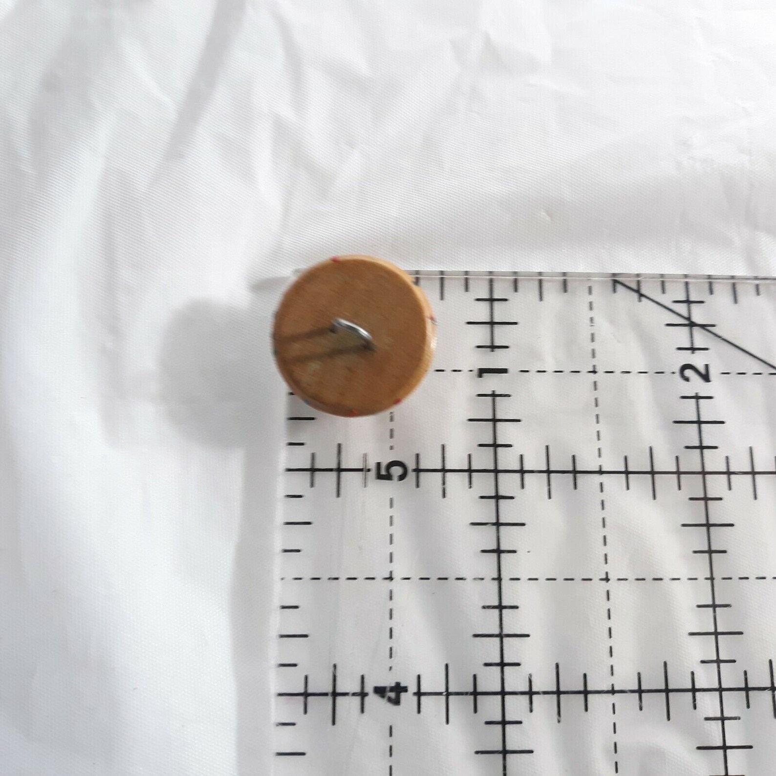 Wooden Line Abstract Multi Color Buttons Set of 5 Vintage - Etsy