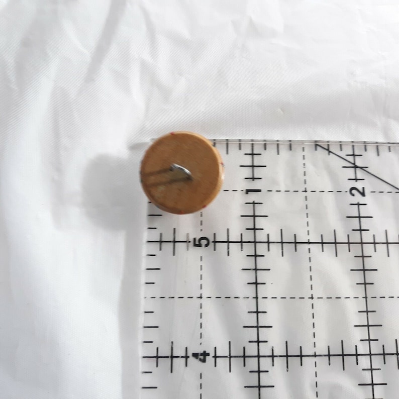 Wooden Line Abstract Multi Color Buttons Set of 5 Vintage - Etsy
