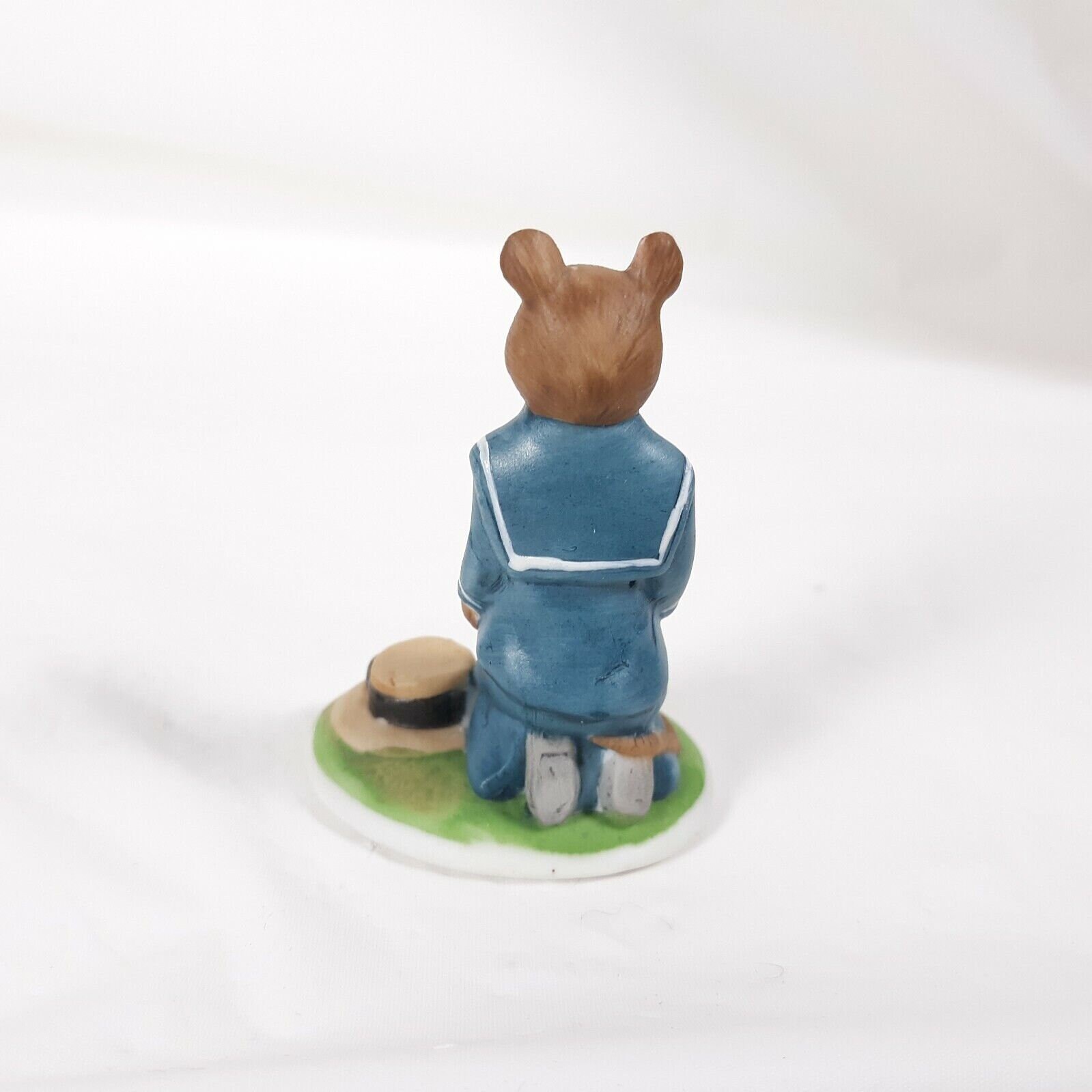 Rupert Mouse the Woodmouse Family Ceramic Anthropomorphic Figurine Boat ...