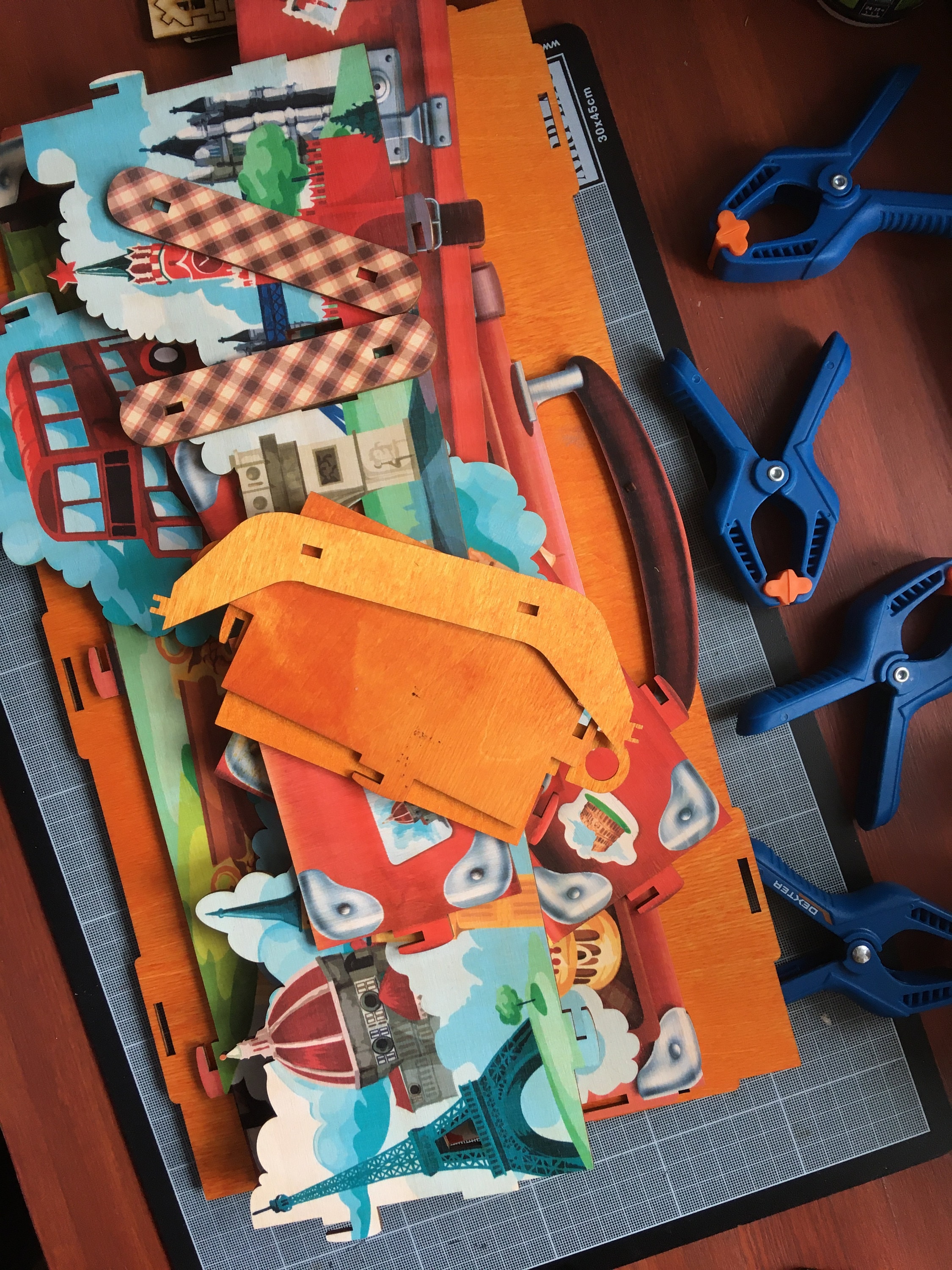 Organizer Travel Files for Laser Cutting and Color UV Printing - Etsy