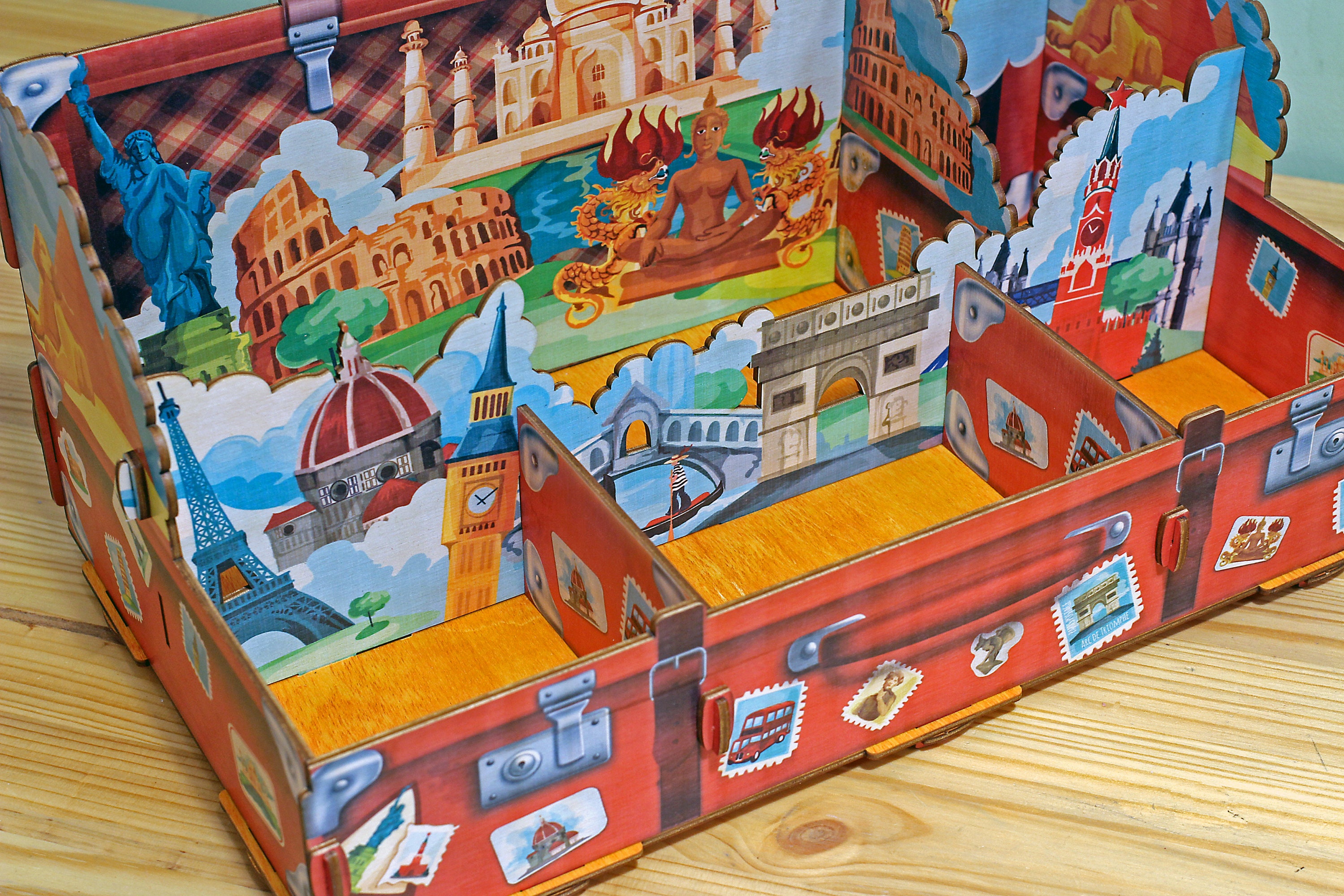 Organizer Travel Files for Laser Cutting and Color UV Printing - Etsy