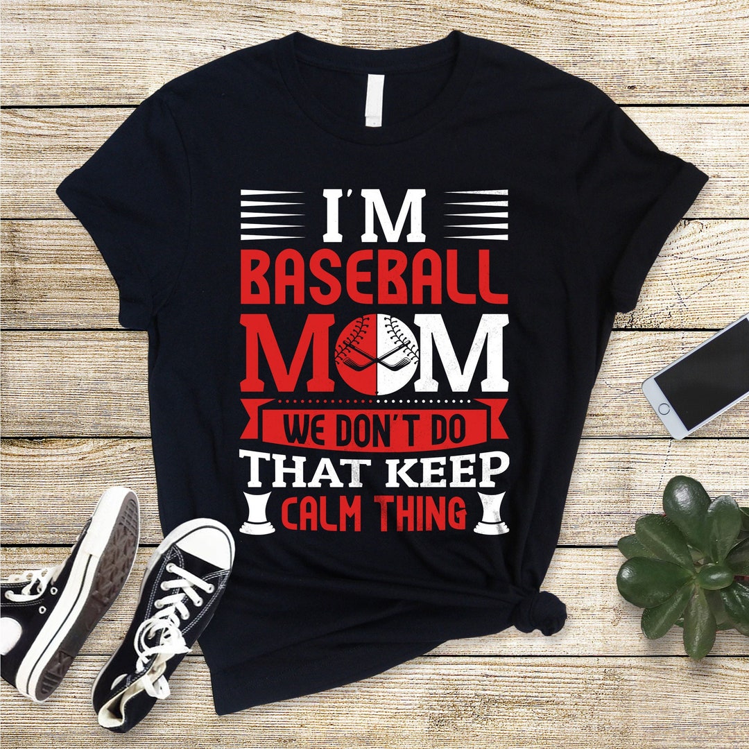Baseball Mom Shirt, Baseball Mama Shirt, Baseball Shirt for Women ...