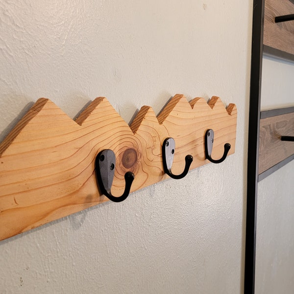 Mountain Key Holder - Etsy