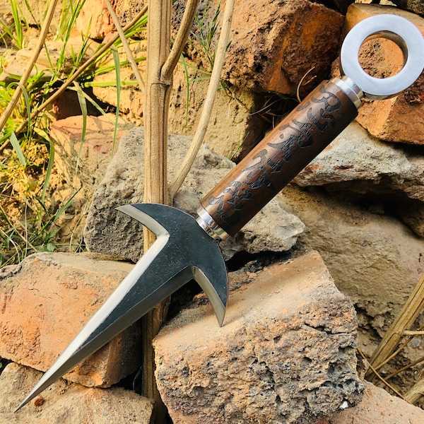 Japanese Kunai Knife - Etsy