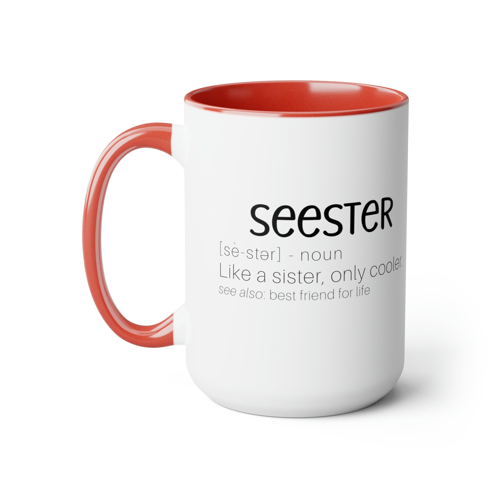 Seester Mug, Sister Mug, Best Friend Mug, Gift for Sister, Mug for Sister, Mug for Seester ...