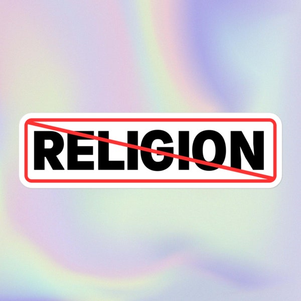 Anti Religion Bumper Stickers - Etsy