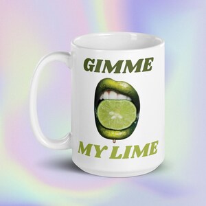 Gimme My Lime Funny Lime Lips Scream Sophia Lemonade Niche Random Viral ...