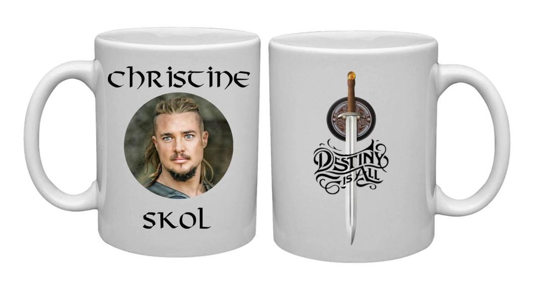 Vikings Last Kingdom-skol Uhtred Viking Mug-personalised - Etsy
