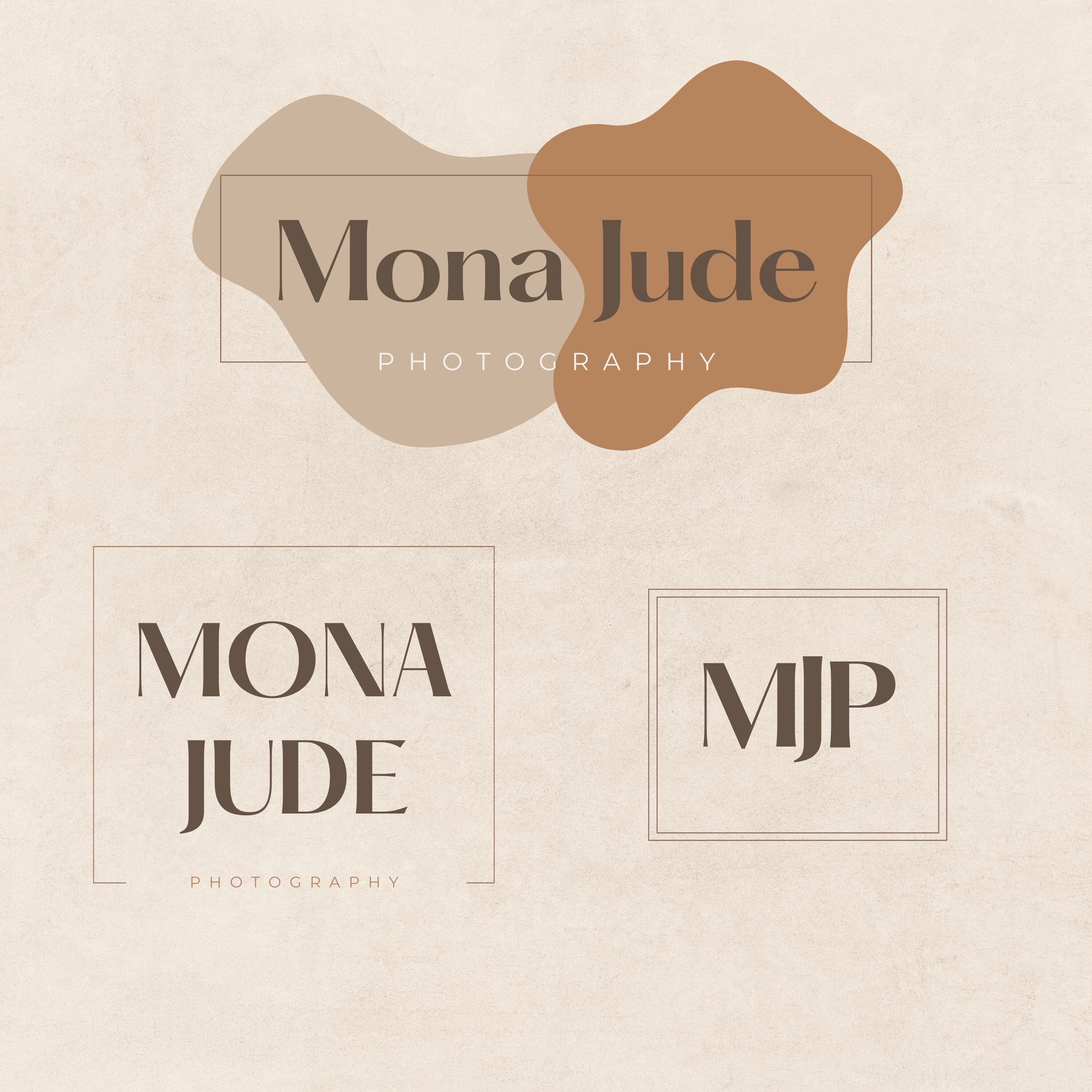 Mona Jude Branding Kit With 3 Logos Adjustable Canva Template - Etsy