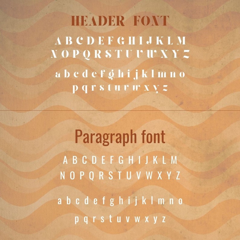 Mini Branding Kit With Color Palette and Canva Free Font Pairing ...