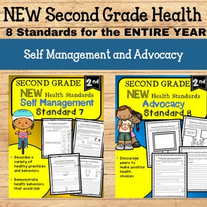 Second Grade Health Mental Health Physical Health - Etsy