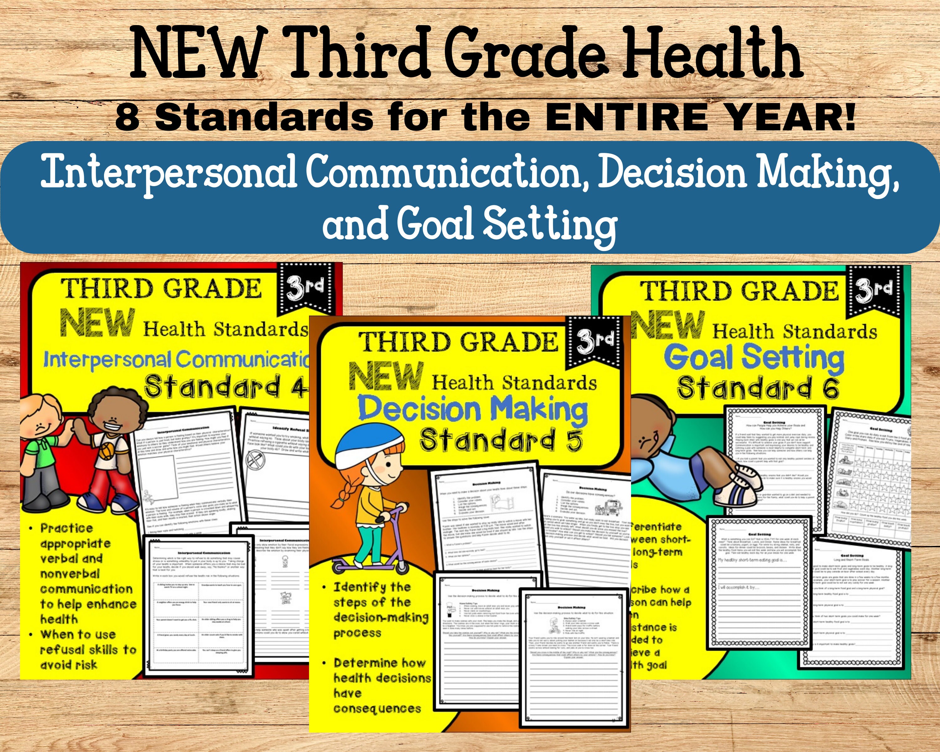Third Grade Health | Mental Health | Physical Health | Nutritional ...