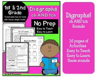 Ending Digraph Worksheets | Phonics Worksheets | Phonics Activities ...