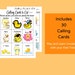 Duckie Bingo for Kids, 30 Printable Bingo Cards, Rubber Duck Bingo ...