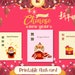 Chinese New Year Flash Cards Printable, Educational Cards, Editable ...