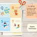 Alphabet Flash Cards Printable, Winter ABC Flash Cards, Educational ...