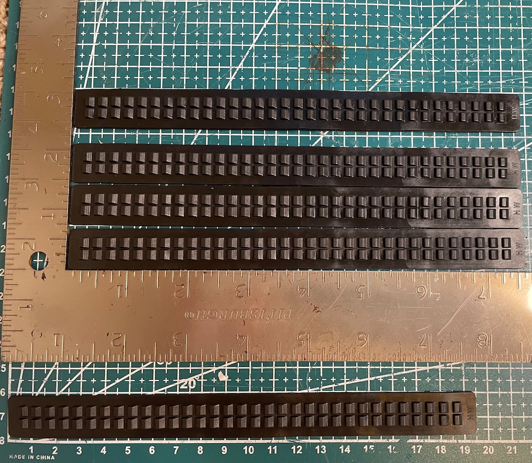 Track for DIY Ratcheting Tension Belt 5 Pieces per Order - Etsy