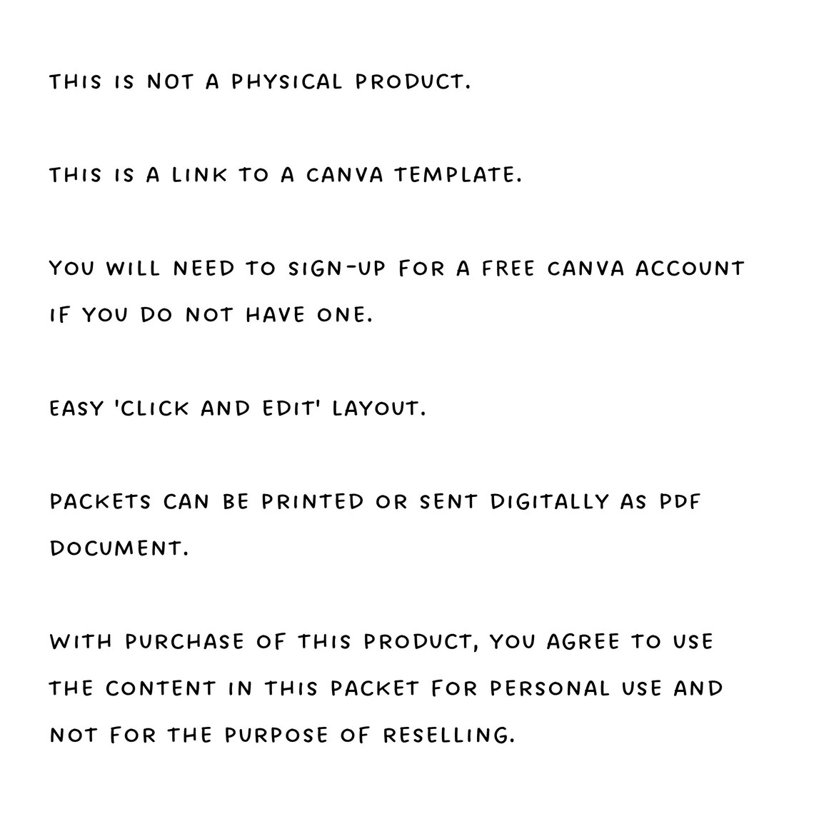 Family Reunion Itinerary Editable Welcome Packet for Family Reunion ...