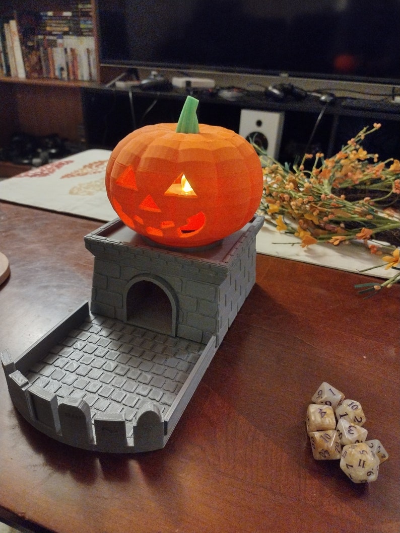 Pumpkin Dice Tower - 3D Printable - Etsy