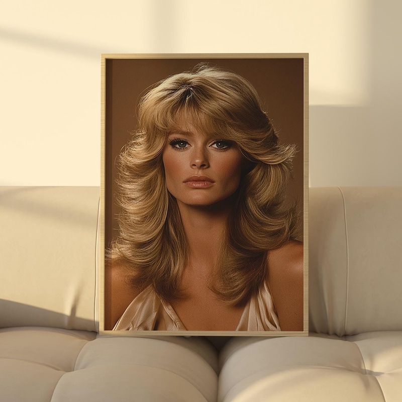 Farrah Fawcett Poster - Etsy