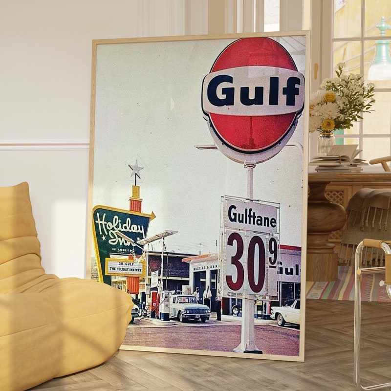 Vintage Gas Station Decor - Etsy