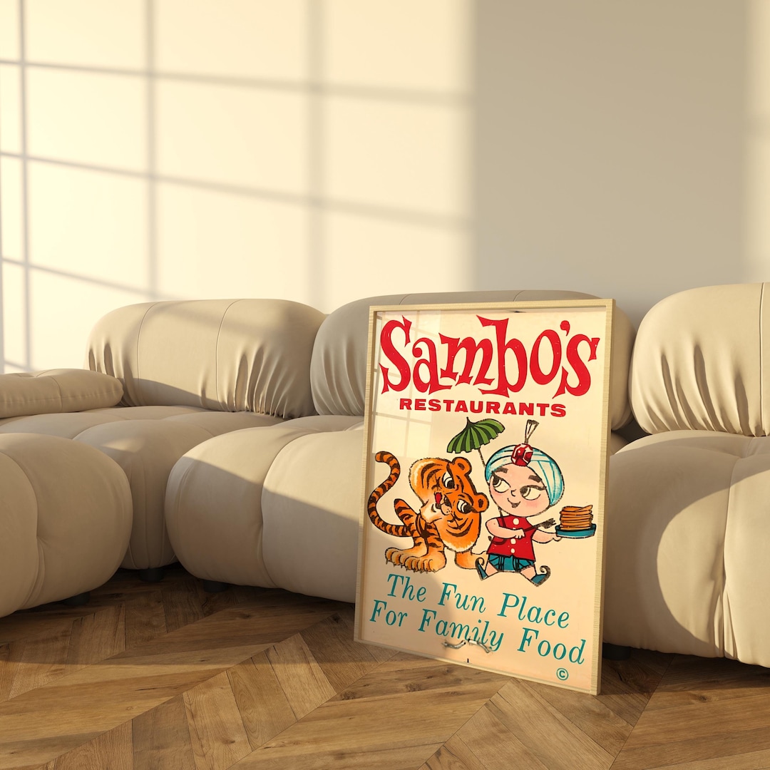 Vintage Sambo's Advertisement Opened 1957 in Santa Barbara, Retro Ad ...