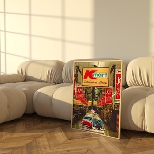 Kmart in December in the Late 1970s, Supermarket Sign, Vintage Ad ...