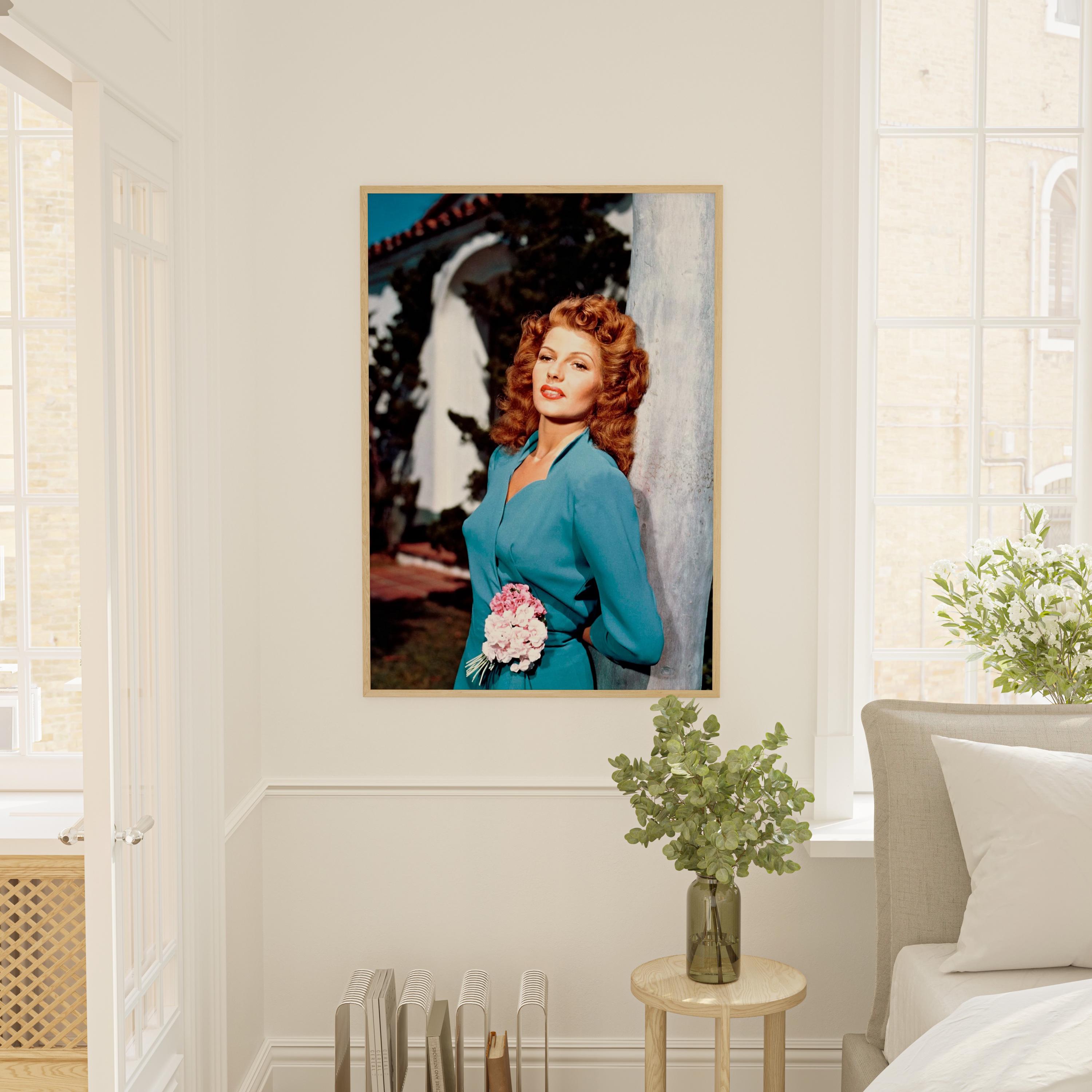 Rita Hayworth 1940's, Vintage Girl Print, Rita Hayworth Vintage ...