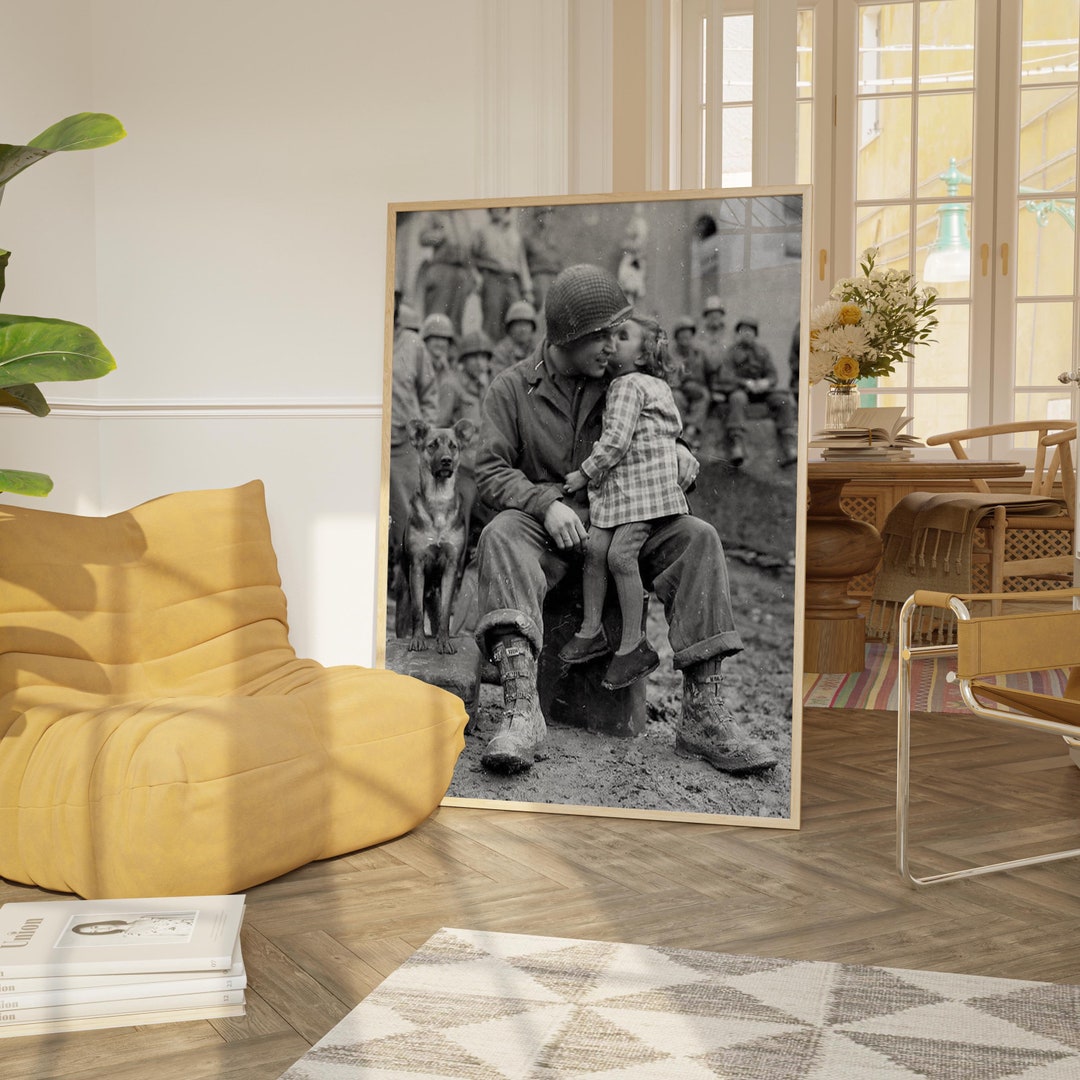 WW2 Poster Print, 1940's Photograph, Vintage War Photo, Antique ...