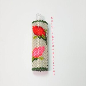 PATTERN Beaded Peyote Tube Cover - Etsy