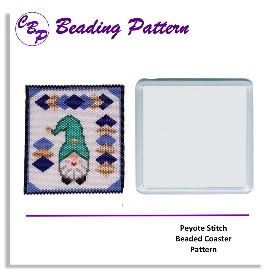 Diamond Gnome Coaster Pattern - Etsy