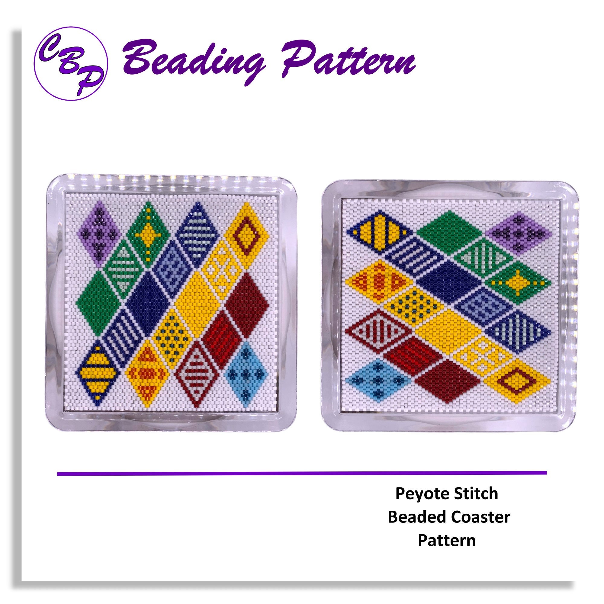 Diamond Quilt Coaster Pattern - Etsy