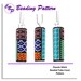 PATTERN Beaded Snowman Tube Cover, Beaded Bead Tube - Etsy