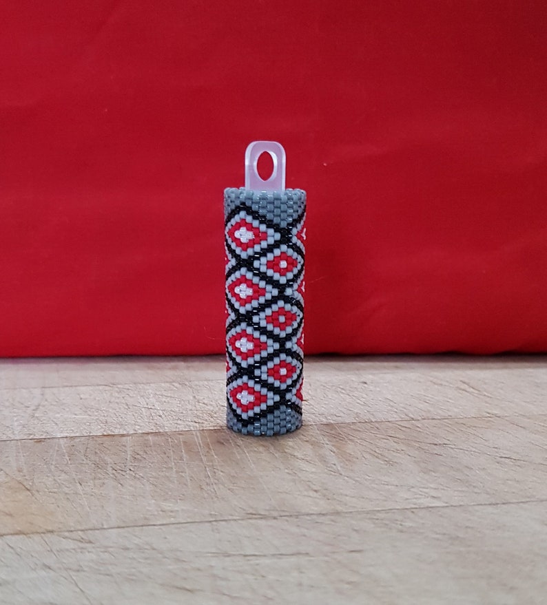 PATTERN, Beaded Triangle Love Peyote Tub Cover - Etsy