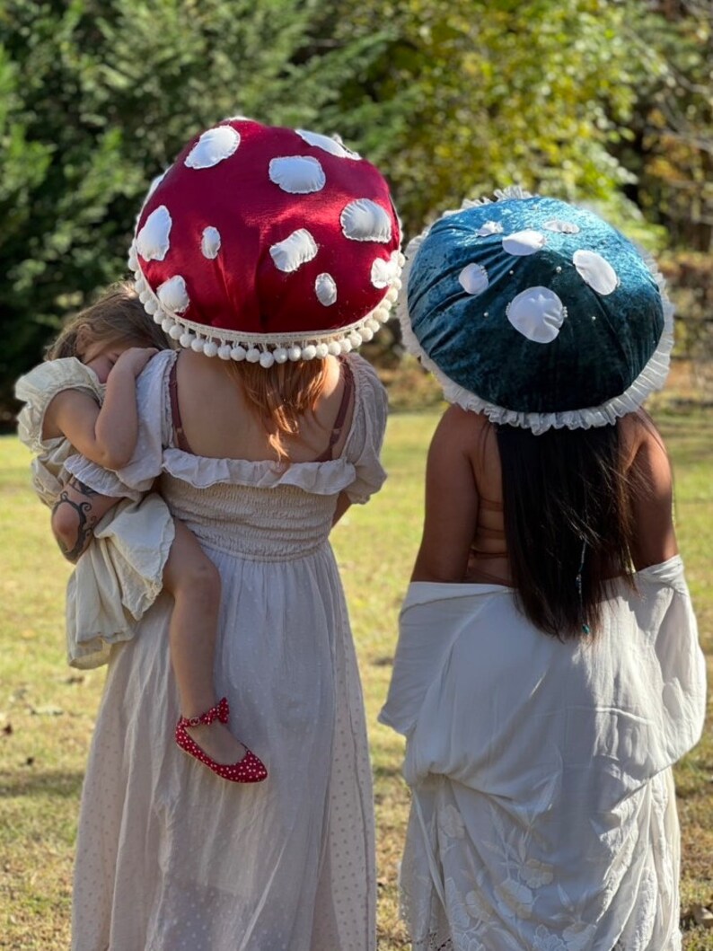 Mushroom Hat Renaissance Cosplay Festival Outfit Rave - Etsy