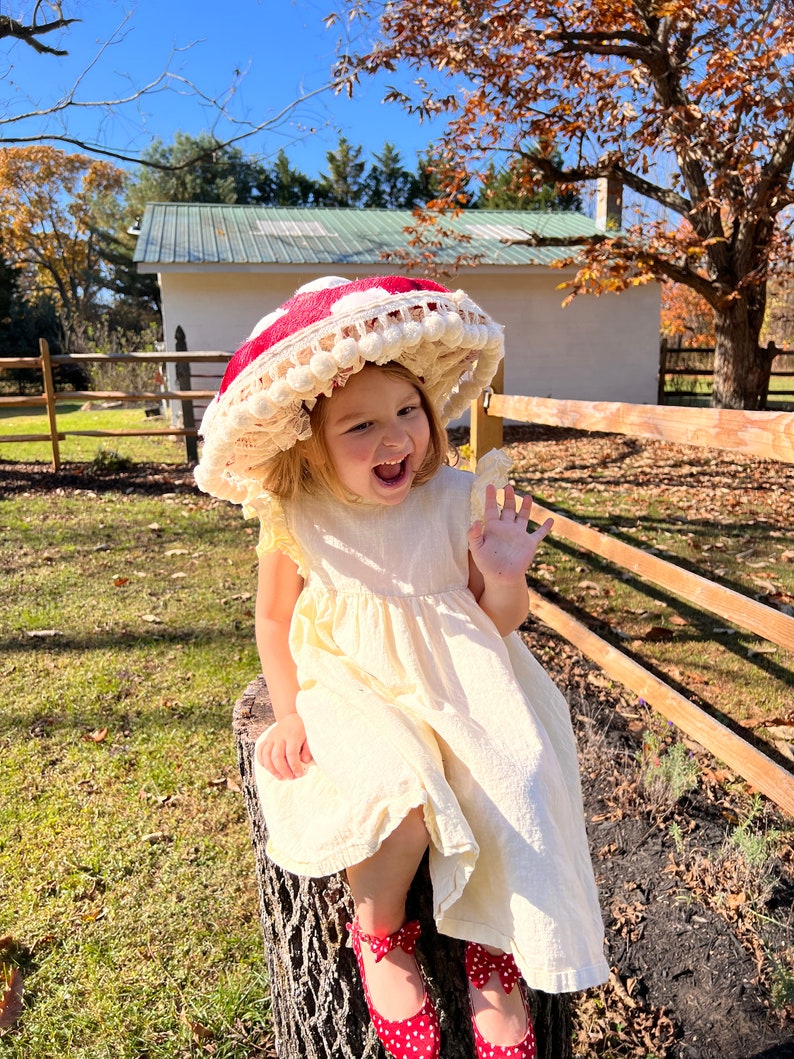 DIY Easy Mushroom Hat Tutorial DIGITAL DOWNLOAD - Etsy
