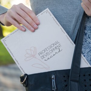 Teacher Professional Development Log Undated CPD Record - Etsy