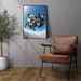Photograph of a Skydiving Border Terrier, Epic Wall Art, Animal Print ...