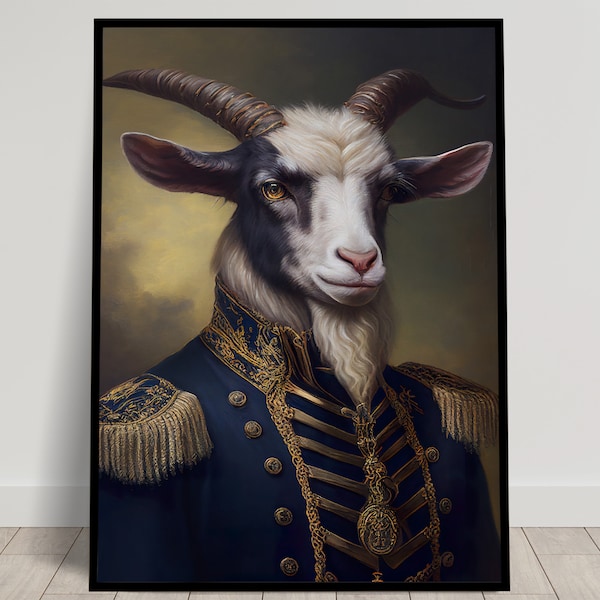 Goat Poster - Etsy