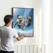 Photograph of a Skydiving Border Terrier, Epic Wall Art, Animal Print ...