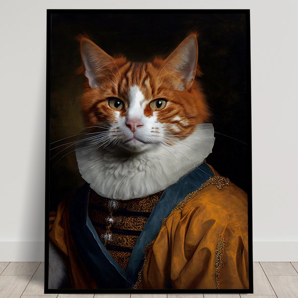 Elizabethan Cat - Etsy
