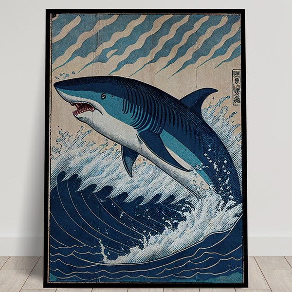 Japanese Sharks - Etsy UK