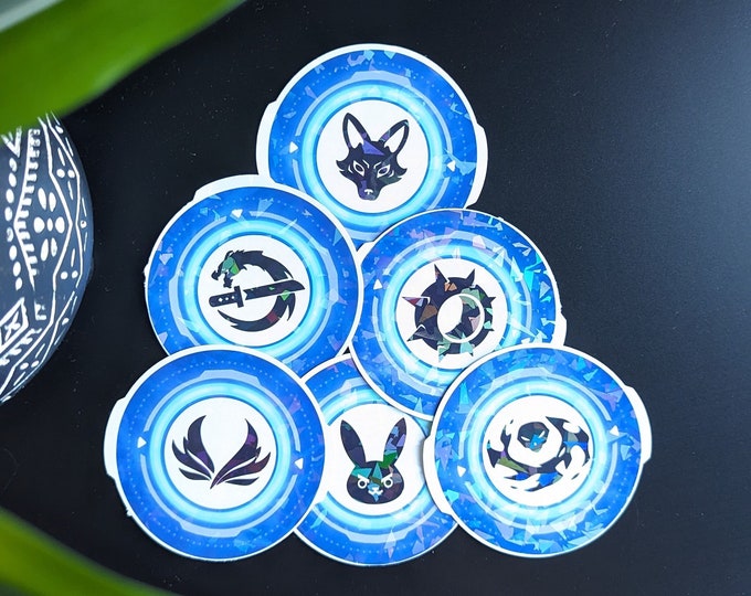 Overwatch Support Stickers // OW2 - Etsy
