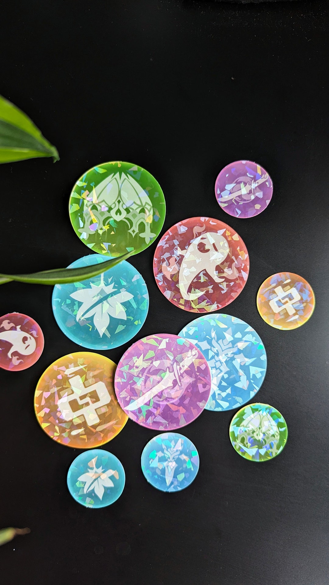 Genshin Impact Element Burst Ultimate Stickers NAVIA Available Now - Etsy
