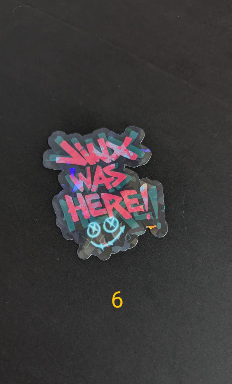 Jinx Graffiti Stickers - Etsy