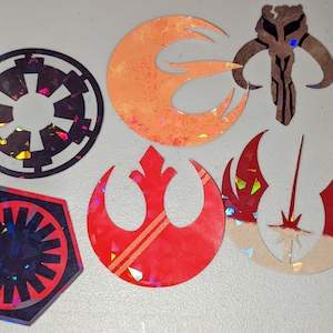 Star Wars Faction Stickers Symbols - Etsy