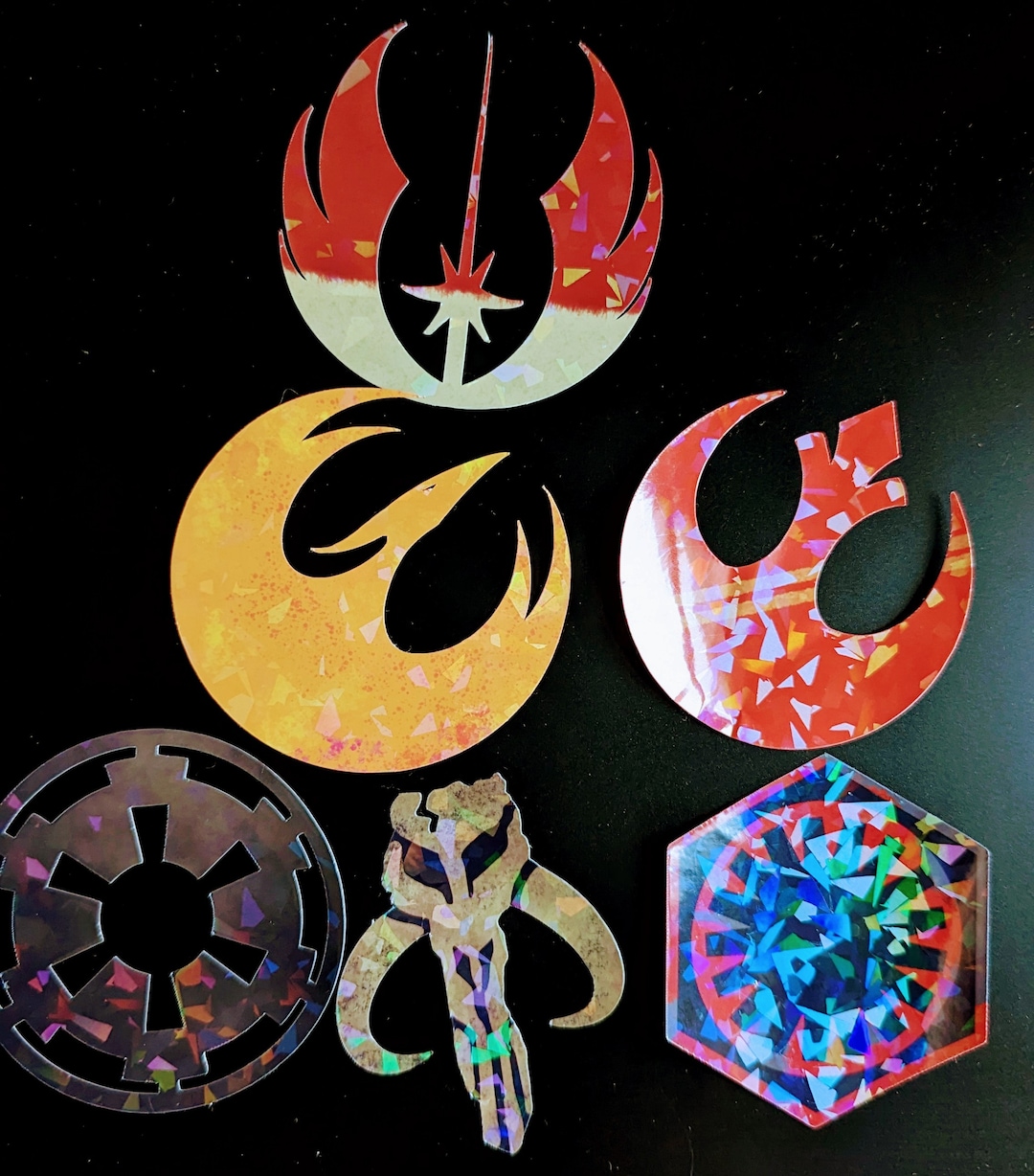 Star Wars Faction Stickers Symbols - Etsy