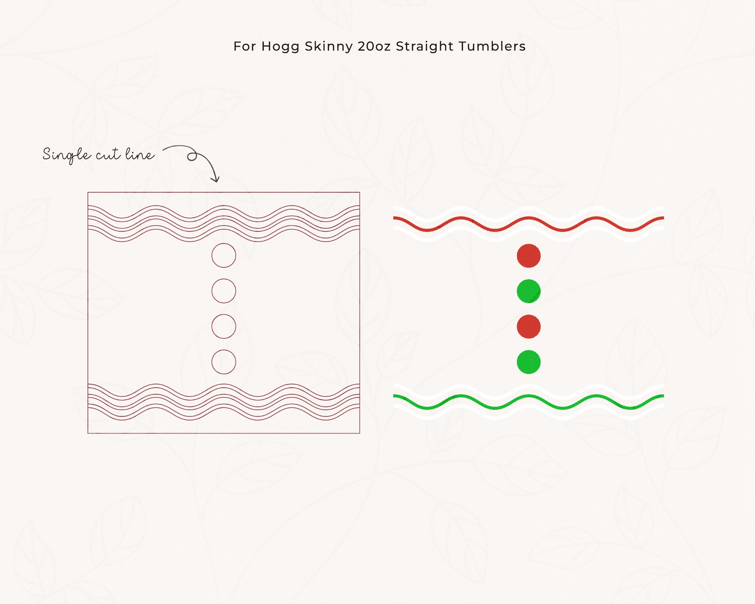 Christmas Burst Templates BUNDLE SVG for Skinny Straight Hogg 20oz ...